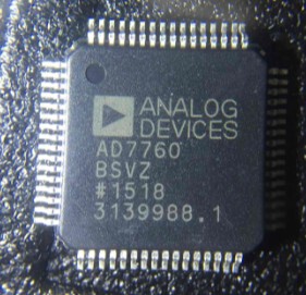 集成电路芯片 AD7760BSVZ 封装QFP-64 原装正品 假一赔十