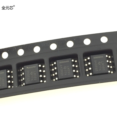 LM393 芯片低电压比较器 IC集成电路 贴片八脚 SOP8封装  LM393DR