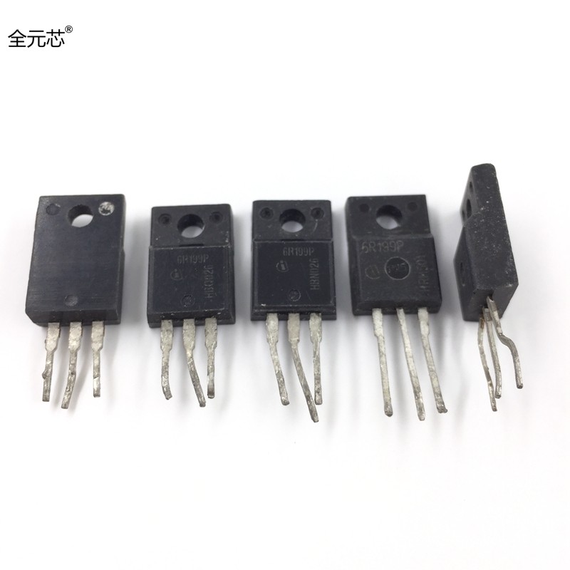 6R199P拆机直插三极管 TO220F全塑封 MOS场效应管 20A 600V_虎窝淘