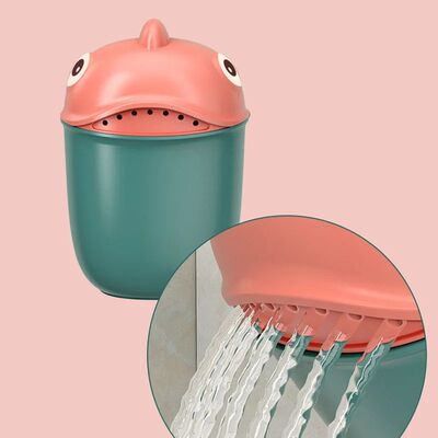 Baby Bath Shampoo Rinse Cup Bath Shower Washing Head Childre