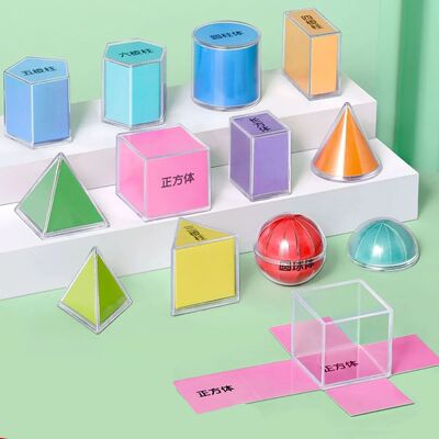 Transparent solid geometry models, perspective decomposition
