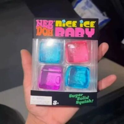 Needoh ice cubes, jellyfish, popsicles, sensory toys in vari