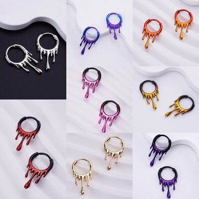 1PC Surgical Steel Bat Septum Piercing Hinged Segment Nose R