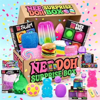 100+ Pieces NEEDOH Squishy Figures Blind Box Surprise Toys S