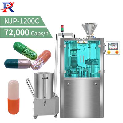 Pharmaceutical Powder Granule Empty Capsule Filling Machine