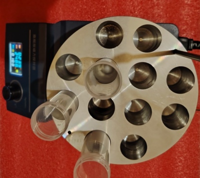 多位点平行加热搅拌辅件 平底带卡槽可选耐高温ika及国产通用顺丰