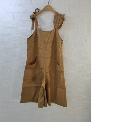 米蔻百家好夏季新款韩无袖吊带连衣裙裤女式连体裤HVOP321H