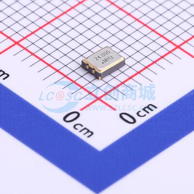 有源晶振 TFOM24M4RHKCNT2T SMD3225-4P 24MHz 电子元器件配单