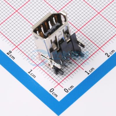 USB连接器 HJ-1122-2427-00A 插件 原装正品 电子元器件配单