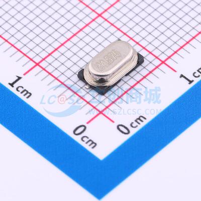 无源晶振 S47SMD24.576M12PF10R4P30B3 HC-49S-SMD-4P-Mini 24.57