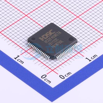 单片机(MCU/MPU/SOC) HC32F460KETA-LQFP64 LQFP-64(10x10) 原装