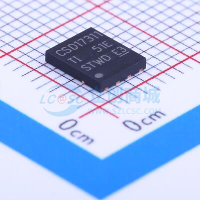 场效应管(MOSFET) CSD17311Q5 VSON-8-EP(5x6) 30V 32A TI(德州仪