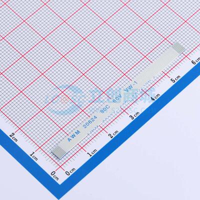 FFC连接线 JS05A-08P-060-3-4 P=0.5mm 8P 0.3mm 同向