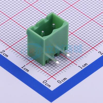 插拔式接线端子 KF2EDGRC-5.08-2P 弯插,P=5.08mm 板端/插座-闭口