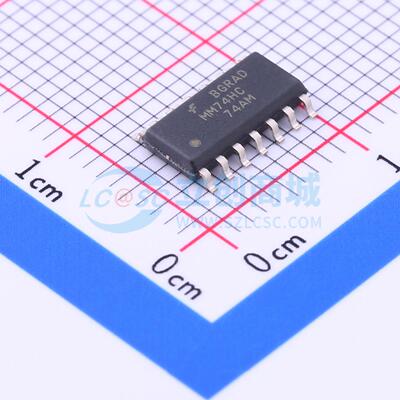 触发器 MM74HC74AMX SOIC-14 原装正品 电子元器件配单