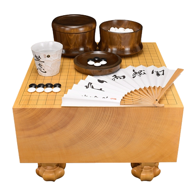 熊须围棋香榧木棋墩高档一枚板香榧木厚176mm围棋套装XX20176