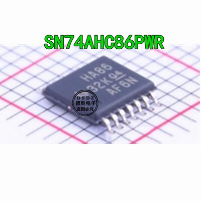 SN74AHC86PWR 丝印HA86 贴片TSSOP14 四路2输入异或门 全新原装