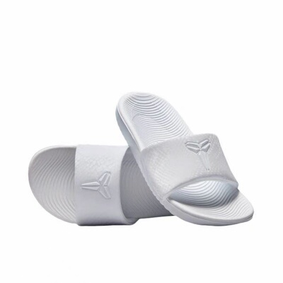 Nike Kobe Offcourt 白色 男款 潮流一字拖鞋IF2870-100