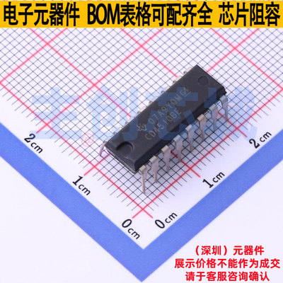 计数器/分频器 CD4510BE PDIP-16 TI/德州 电子元件配单全新原装