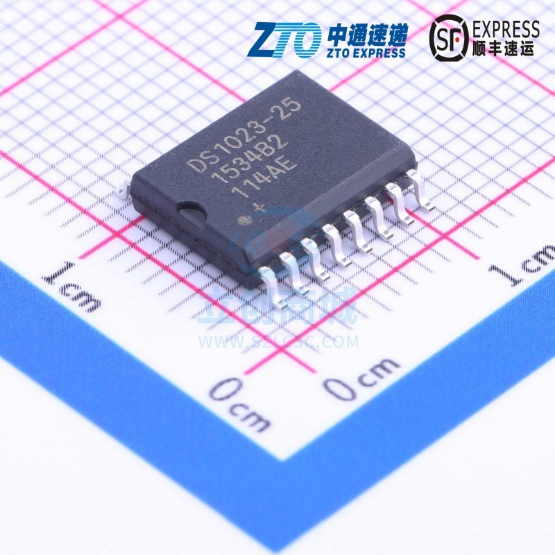 延迟线 DS1023S-25+ SOIC-16_300mil MAXIM(美信)_虎窝淘