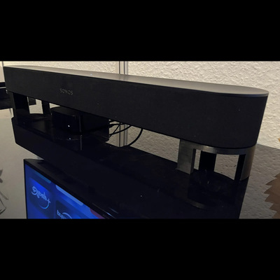 Sonos beam Gen/Gen2 Soundbar回音壁桌面托架收纳架音箱支架