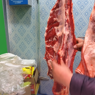 秦川黄牛肉牛腩新鲜现杀散养草饲