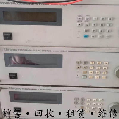 租售+台湾Chroma致茂 61601+61611+61612可编程交流电源 包邮