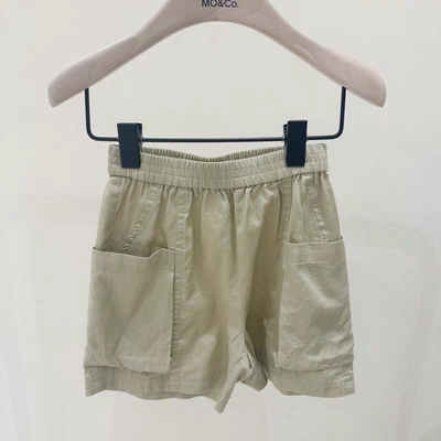 little moco婴童26夏装新款男童纯棉休闲裤工装短裤子 KBF2SOTY05