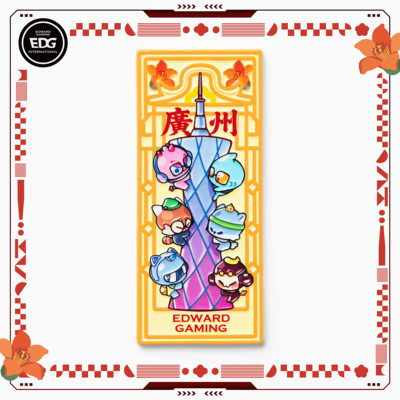 【瓦电】-2026EDGZOO广州启点赛限定金属冰箱贴