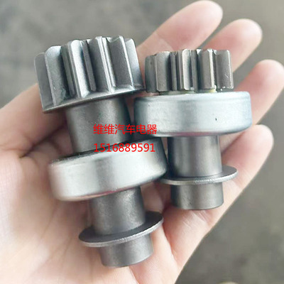 本田双缸汽油机起动机齿轮GX630 690 620 670马达甩轮齿合器10/12