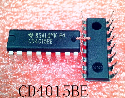 CD4015BE     CD4015     DIP-16      新的
