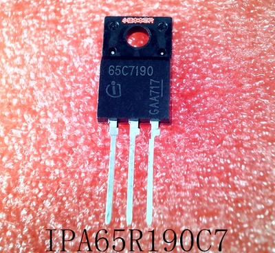65C7190    IPA65R190C7     1PA65R190C7    TO-220F     新的