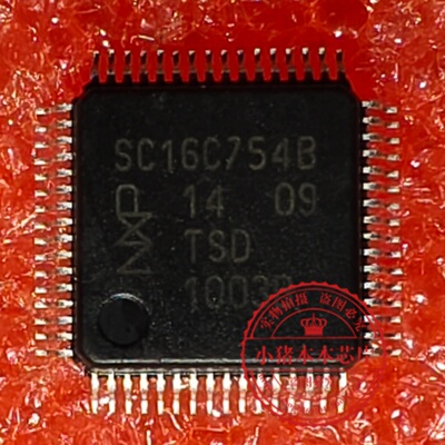 SC16C754BIBM SC16C754B SC16C752B    QFP全新