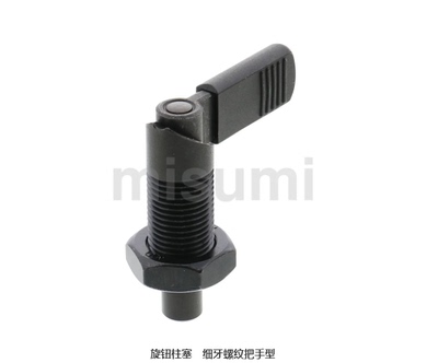 同米分度销PXVB/PXVBK/SPXVBK10-4 12-5 16-6 20-8L型旋钮柱塞