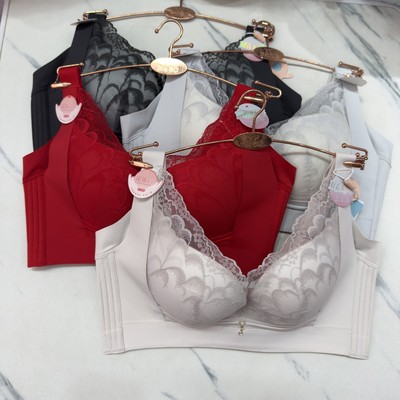 黛安琪大胸显小无钢圈收副乳文胸