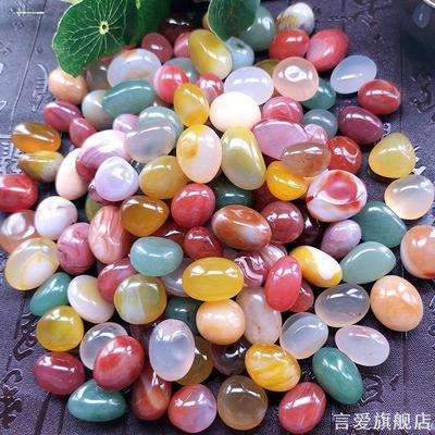 五彩石雨花石鱼缸造铺底盆栽水培