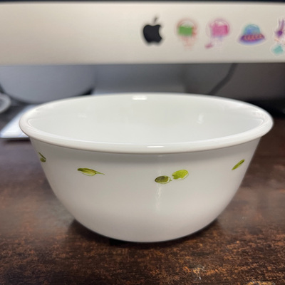 美股康宁餐具耐热玻璃田园风饭碗