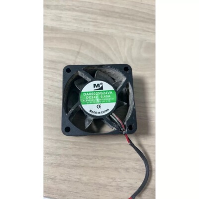 全新 DA06025B24VA 24V 0.49A 6厘米 双滚珠变频器大风量散热风扇
