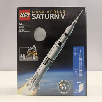 （全新）LEGO乐高IDEAS创意组21309美国宇航局阿波罗土星五号积木