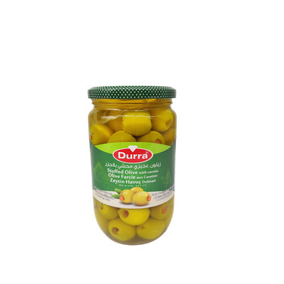 Durra staffed olive carrots/lemon/pepper  馅橄榄700g