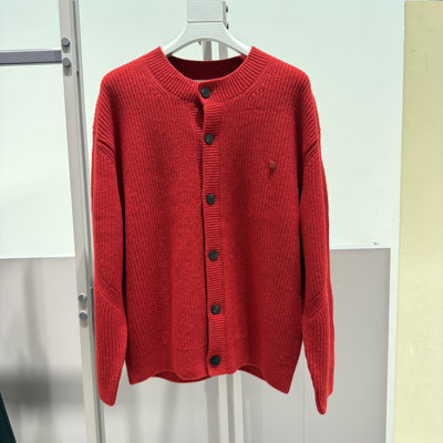 G家本命年红色开衫G26X301001潮