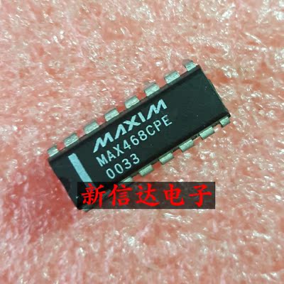 MAX468CPE    原码进口芯片  现货测试好  【直插DIP16】