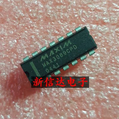 MAX3089CPD    原码进口芯片 现货测试好   【直插DIP14】