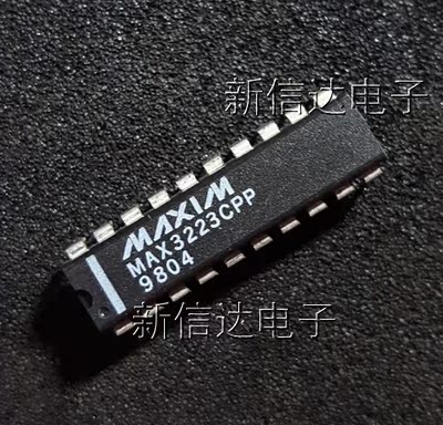 MAX3223CPP   原码进口芯片  自家现货测试好 【直插DIP20】