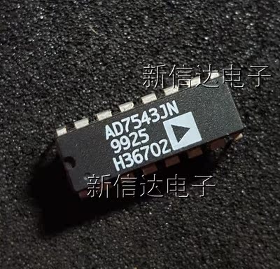 AD7543JN/KN   原码进口芯片 自家现货测试好  【直插DIP16】