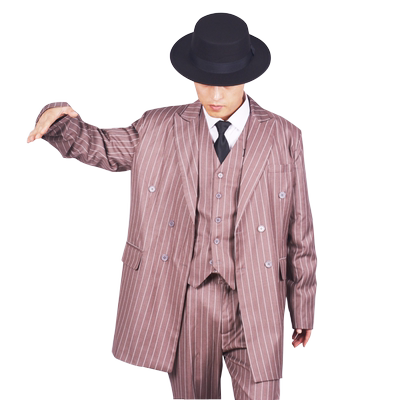 男衣locking表演机械舞西装外套