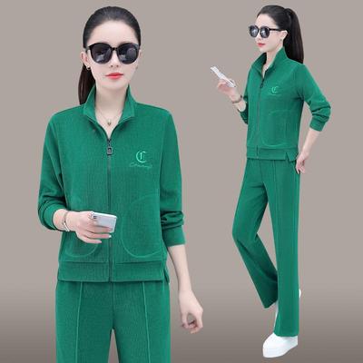 休闲运季动服春5868套装女士减龄洋气长袖长裤时尚显瘦衣卫秋外套