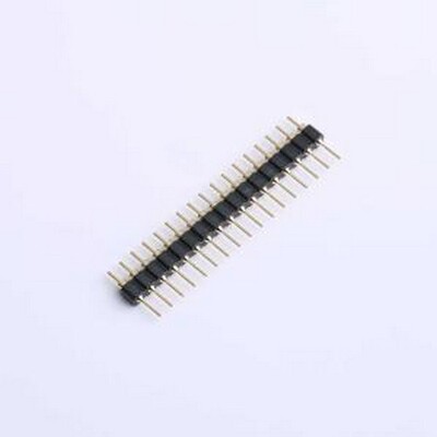 XDZ254C-1-17-Z-3.0-G1 排针 1x17P 间距:2.54mm 圆针 直插 插件,