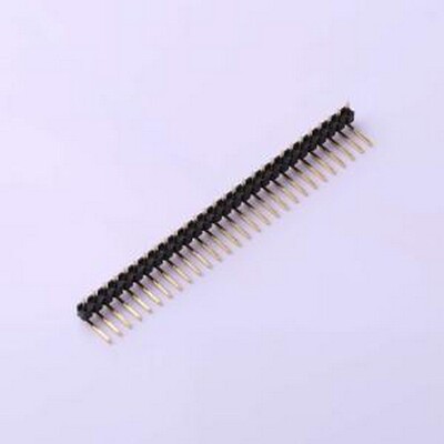 X6511WR-28H-C60D30R1 排针 1x28P 间距:2.54mm 方针 弯插,P=2.54