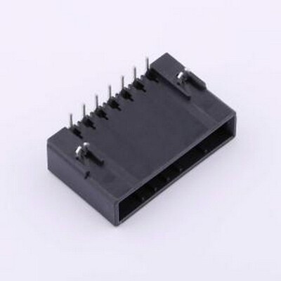DL3810-7AWM 汽车连接器 DL3810-7AWM 弯插,P=3.81mm